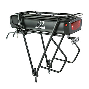 Joyisi Ebike Battery 48V 20AH Lithium Ion Battery with Charger, USB Port and Taillight, Electric Bike Battery for 1000W 750W 500W 250W E-Bike Motor Kit