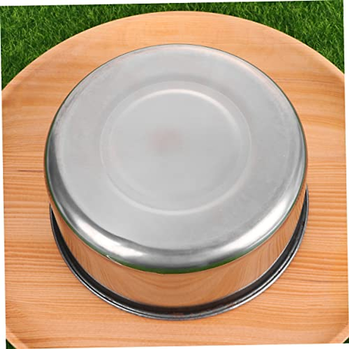 ORFOFE 2pcs Bunny Feeder Pet Bird Supplies Parrot Bowl Bird Food Bowl Squirrel Toys Bird Food Cockatiel Chinchilla Cage Accessories Toys for Guinea Pigs Chinchilla Toys Rat Cage Silver