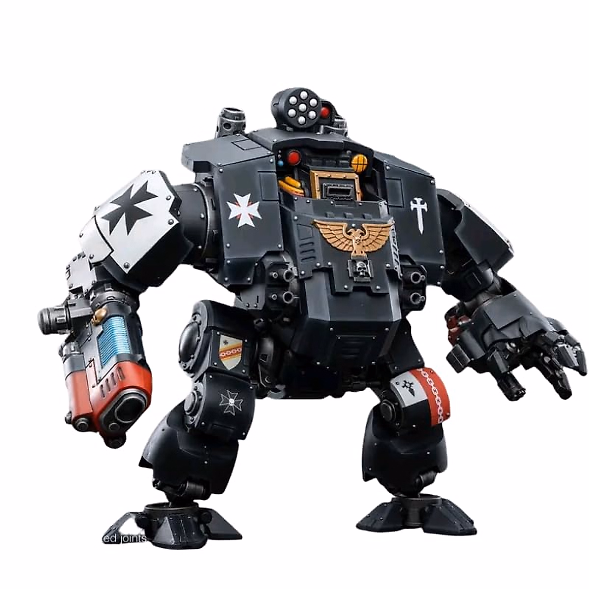 JOYTOY Warhammer 40,0001/18 11-Inch Black Templars Redemptor Dreadnought Mecha
