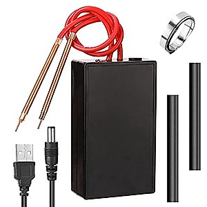 Rocomoco Handheld Spot Welder, DIY Mini Spot Welder with 6 Gear Adjustable Power Household Diy Nickel Belt and Spot Welding Pen, Protable Spot Welder Machine