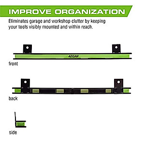 Arcan 13" Magnetic Tool Holder Rail (AMTHR13)