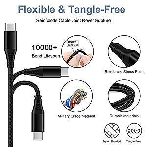 Type C Charger Fast Charging Block for Moto G Stylus 5G,G Power,G Pure,G Play,Motorola Edge +,Edge,Razr 5G,One 5G,One 5G Ace;Google Pixel 7 6 Pro,6A,5A,5,4 XL;20W PD C Wall Charger Box,6FT USB C Cable