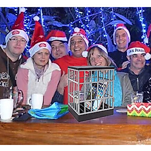 Fengirl Cell Phone Jail with Lock and Keys, Cell Phone Jail Lock Box,Smartphone Storage Gadget - Family Time, Party Fun Novelty Gift Idea