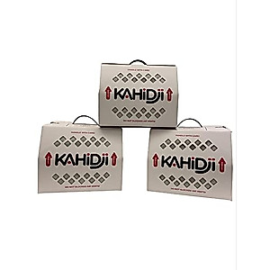 Live Bird Shipping Box Less Expensive size 12" x 12" x 10" tall - for Poultry, Pigeons, & Canaries -3 Boxes by KAHIDJI