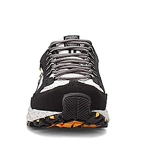 Skechers Men's Stamina ST Athletic Style Industrial Shoe, Black Grey, 10.5