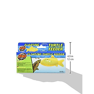 Zoo Med Laboratories SZMTA41 Zoo Floating Turtle Feeder, Yellow