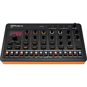 Roland AIRA Compact T-8 Beat Ultra-Portable Bass Machine Sounds | TR-REC Drum Sequencer | Six Rhythm Tracks | Built-in Effects | USB and MIDI Connectivity