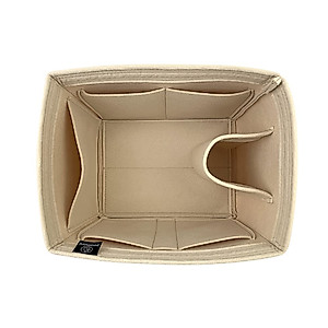 Zoomoni Premium Bag Organizer for Burberry Ashby Medium Hobo Bag (Handmade/20 Color Options) [Purse Organiser, Liner, Insert, Shaper]