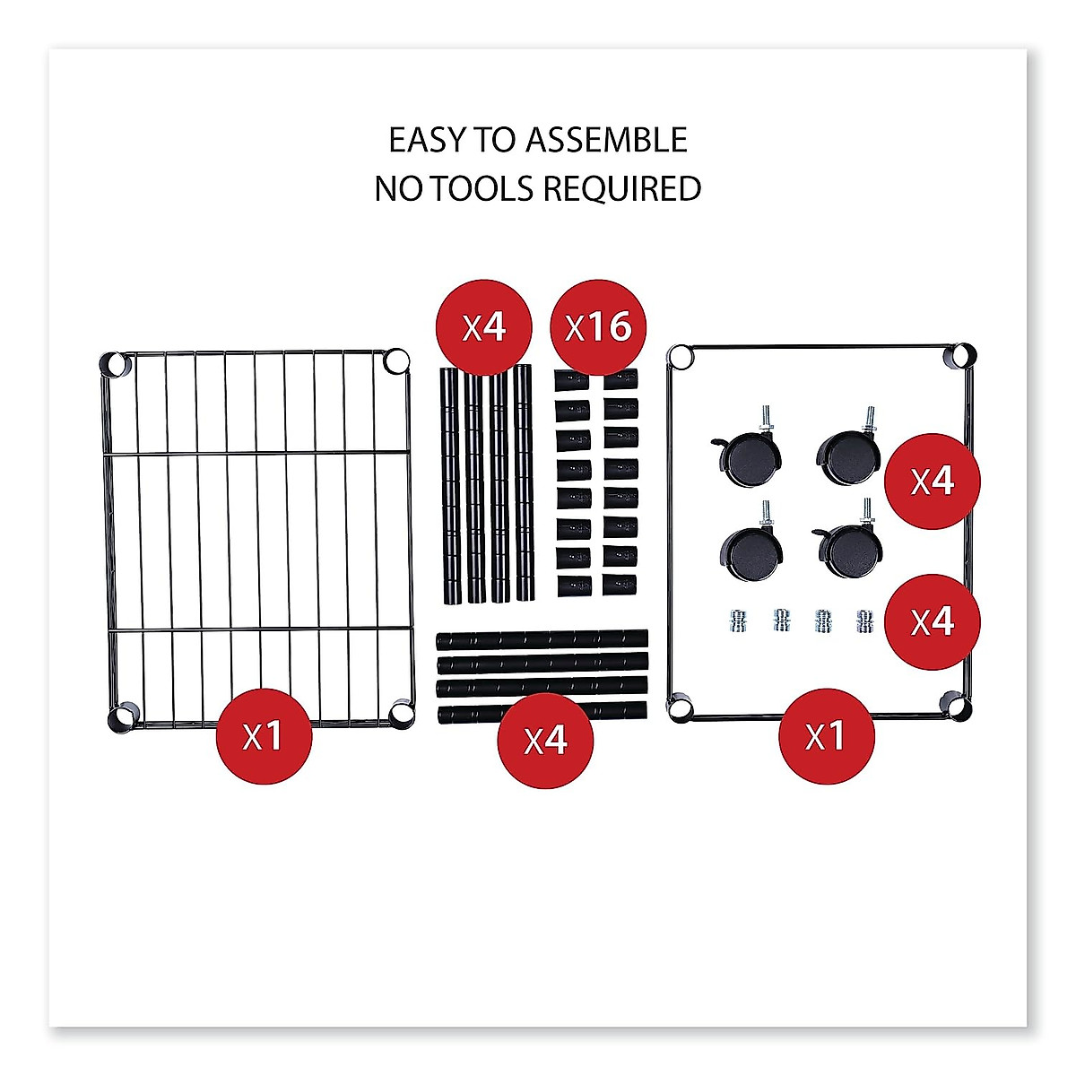 Alera FW601416BL Compact Rolling File Cart, 15 1/4w x 12 3/8d x 21h, Black