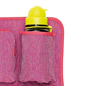 Lassig Kids Car Organizer Wrap-to-Go About Friends Melange, Pink