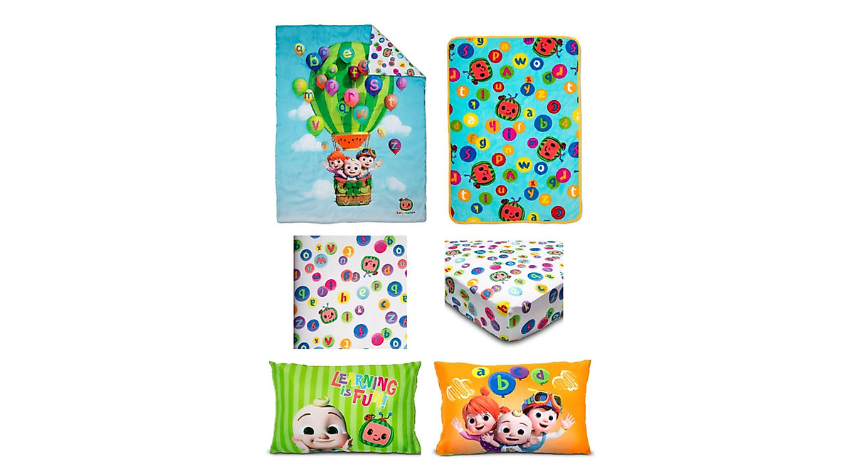 CoComelon 4-Piece Toddler Bed Set - Cheerful Dreams