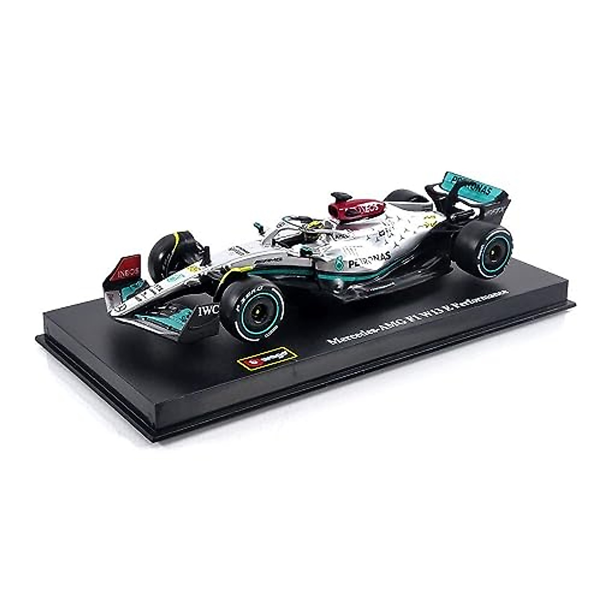 Bburago 1:43 F1 Merecedes W13 E Performance (2022) with #44 Hamilton Driver