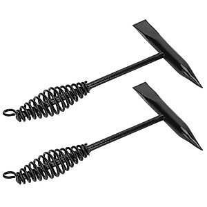 2pcs Welders Chipping Hammer Electric Industrial Chipping Hammer 250mm Spring Handle Weld Slag Spatter Removal Tool Welding Hammers