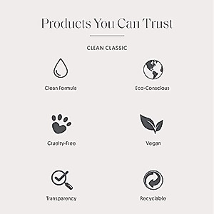 CLEAN CLASSIC Eau de Parfum Light, Casual Perfume Layerable, Spray Fragrance Vegan, Phthalate-Free, & Paraben-Free,1 fl oz/ 30 ml