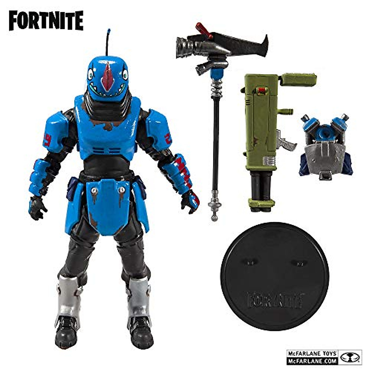 McFarlane Toys Fortnite Beastmode Rhino Premium Action Figure, Multi