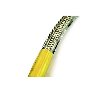 Astro Pneumatic Tool 3018HSS Stainless Steel Hose with Fittings and Locking Chuck, 21"