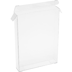 Viturio Nintendo NES Game Box Protector Cases (10 Pack) Clear Plastic .35mm