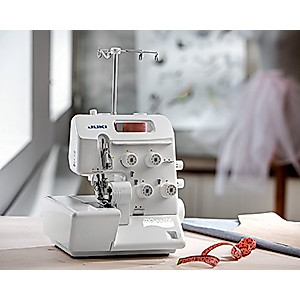 JUKI MO600N Series, MO654DE Portable Thread Serger Sewing Machine, White