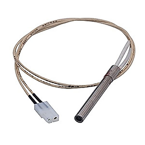 METER STAR Fire Burn Pot and Hot Rod Ignitor Kit Replacement Parts for Pit Boss Pellet Grill Burner with Screws and Fuse,Also Fit for Pellet Pro and Z Grills Wood Pellet Grill Smoker