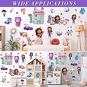 Anime Wall Decals Removable Peel and Stick Wall Decoration Stickers, Ideal for Boys Girls Bedroom Bathroom Living Room Kitchen Nursery Playroom Bedroom Background Wall Decor