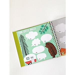 Lucy Darling Baby Journal - Stylish, Eco-Friendly 106 Pages for Recording Precious Milestones, Just Add Photos and Writing