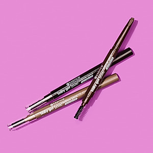 essence | Baby Got Brow! Eyebrow Pencil | Long Lasting & Waterproof with Spoolie | Vegan, Cruelty Free, Formulated without Parabens, Preservatives & Oils (30 | Dark Brunette)