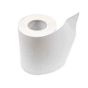 Jiggly Greenhouse 4 Inch x 49 Feet Plastic Repair Tape Roll | Polyethylene Film Tape | Sealing & Seaming | Clear | UV Stabilized | Paper Backed (Single Tape Roll)