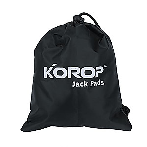 Lifting Jack Pad (4pcs) Compatible with Chevy Corvette C5 C6 C7, Rubber Lift Point Adapter Jack Pucks with Storage Bag