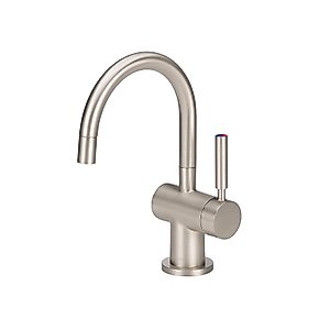 InSinkErator F-HC3300SN Modern Instant Hot & Cold Water Dispenser - Faucet Only, Satin Nickel