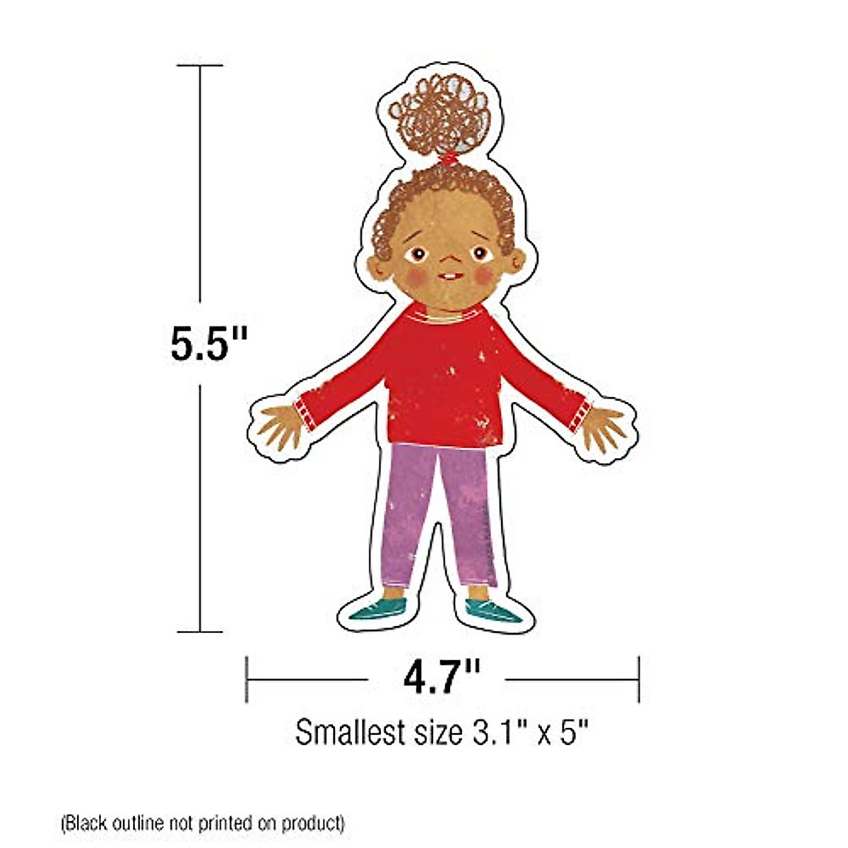 Carson Dellosa All are Welcome 36-Piece Student Diversity Cutouts, 36 Diverse Students Cutouts for Bulletin Board and Diverse Classroom Décor, Inclusive Cutouts for Classroom