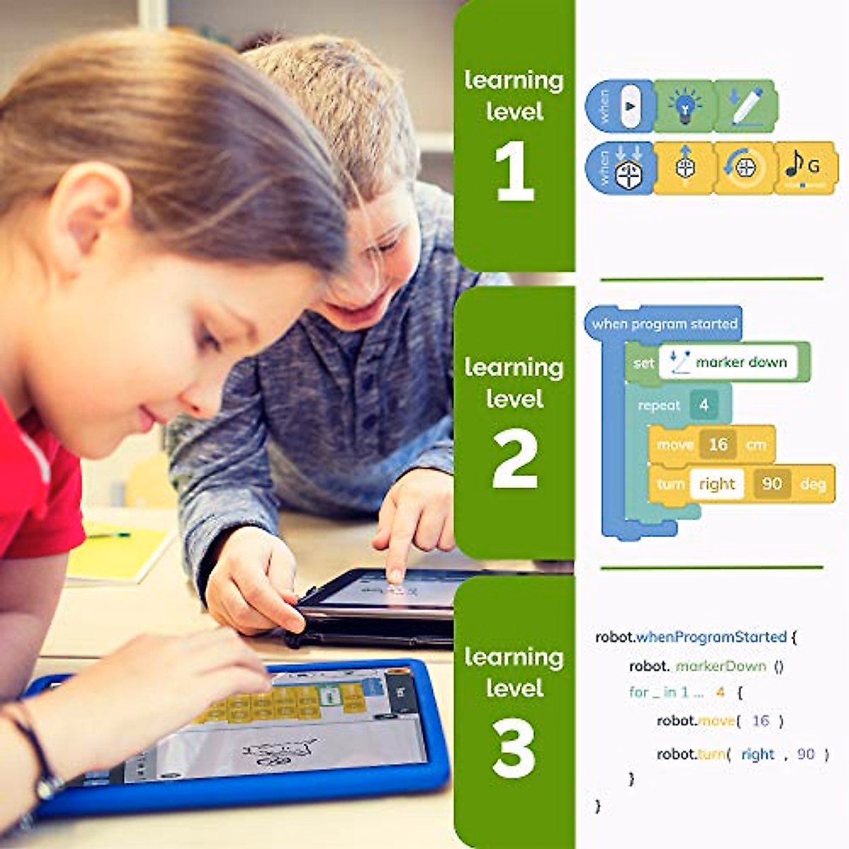 Root rt1 iRobot Coding Robot: Programmable STEM/STEAM Toy, Creative Play Through Art, Music & Code, Voice-Activated + Root™ Adventure Pack: Coding w/ Sports - Soccer - Compatible w/ Root® rt0 & rt1