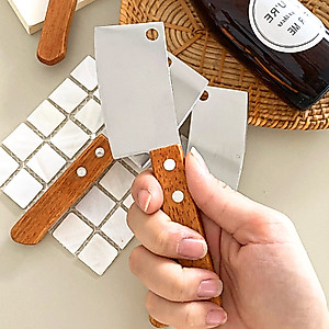 Ruksifg Mini Kitchen Knife Set 2pcs Package Box Cutter Mini Fruit Knife for Home Kitchen Cheese Knife