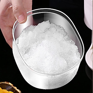 Snow Cone Machine Slushie Machine Ice Crusher Shaver，Shaved Ice Machine With Ice Cube Trays and Popsicles Molds，Snowcone, Cocktail, Margaritas Maker For Home