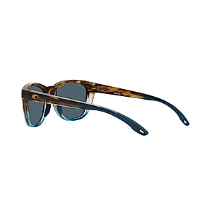 Costa Del Mar Woman Sunglasses Wahoo Frame, Gray Lenses, 54MM