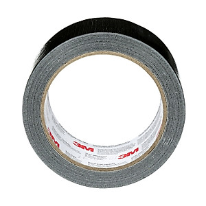 3M 3920-BK Multi Use Colored Duct Tape, 20 Yards, Black