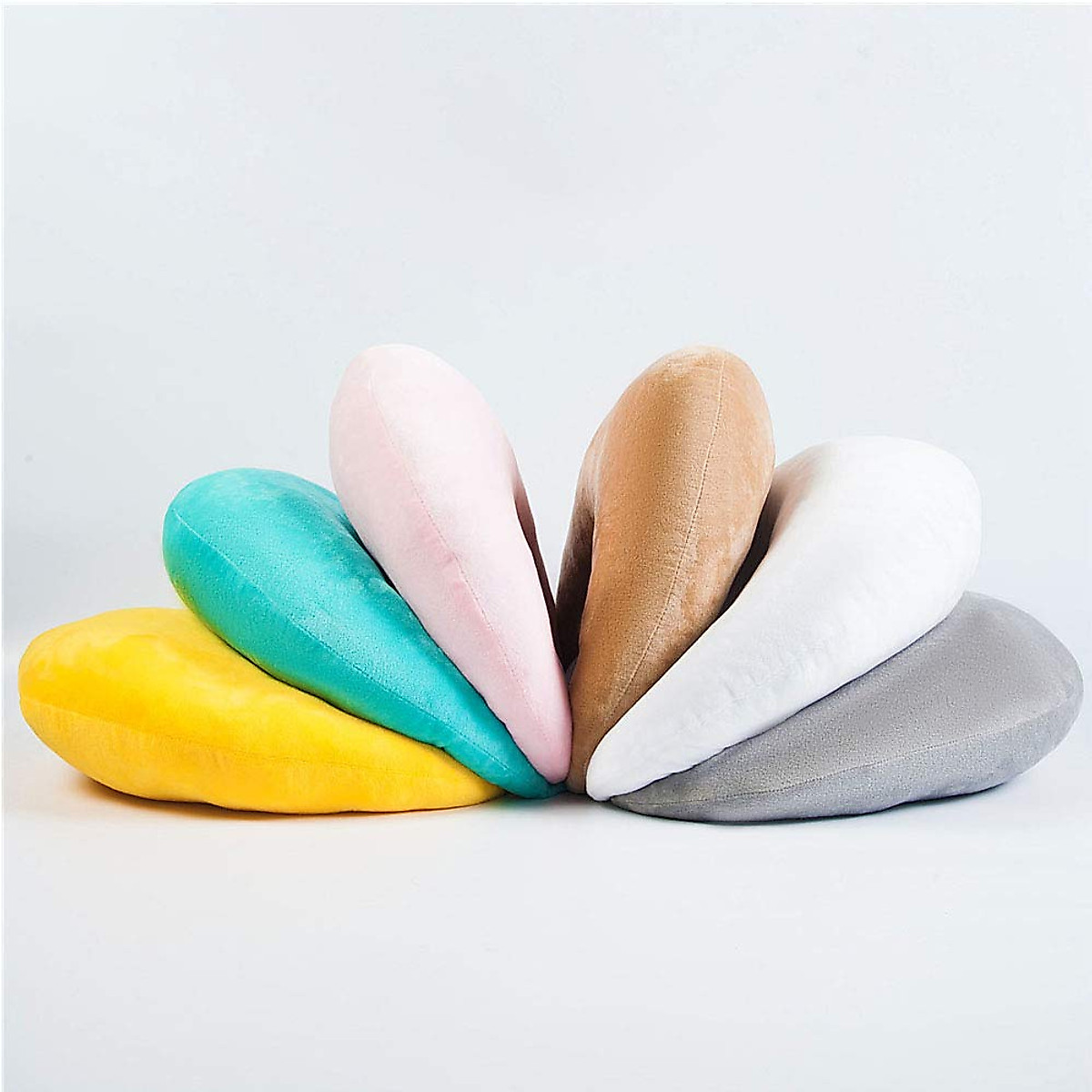 gzqirun Baby Posing Pillow Newborn Photography Props Beans Moon Stars Pillow Photo Shooting Set 5 Count (Pack of 1), White