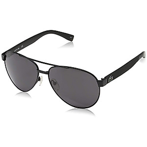 Lacoste L185S Black Matte One Size