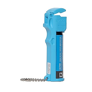 Mace Brand Personal Pepper Spray (Neon Blue), Full Size