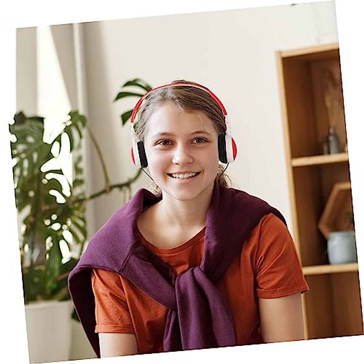 KICHOUSE Stereo Headphones Wired 1pc 's Headphones Noise Cancelling Headphones Noise Cancelling Ear Muffs Noise Headphones Cancelling Wired Headphones Headphones Music Boys Earmuffs