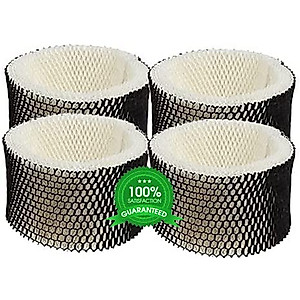 AQUA GREEN HWF62 Humidifier Filter (4 Pack) Compatible with Holmes HWF62 Replacement Filter A