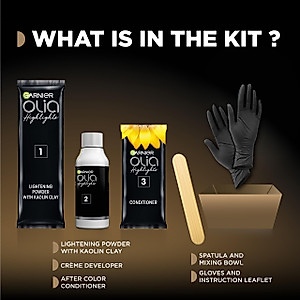 Garnier Hair Color Olia Ammonia-Free Permanent Hair Dye, H02 Highlights for Blondes, 2 Count (Packaging May Vary)