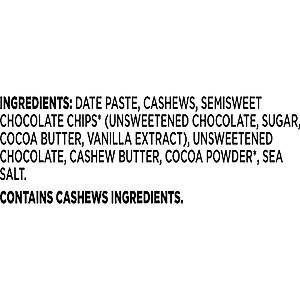 Larabar Double Chocolate Truffle, Gluten Free Vegan Fruit & Nut Bars, 8 ct