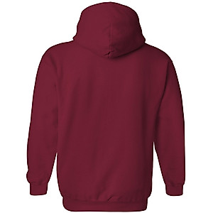 UGP Campus Apparel AH03 - Indiana Hoosiers Arch Logo Hoodie - Large - Cardinal