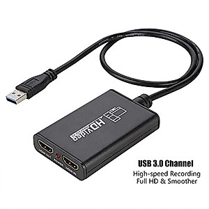 Video Live HD Capture Card HD Video Capture Card USB 3.0 1080P High Speed Capture Card for Live Game