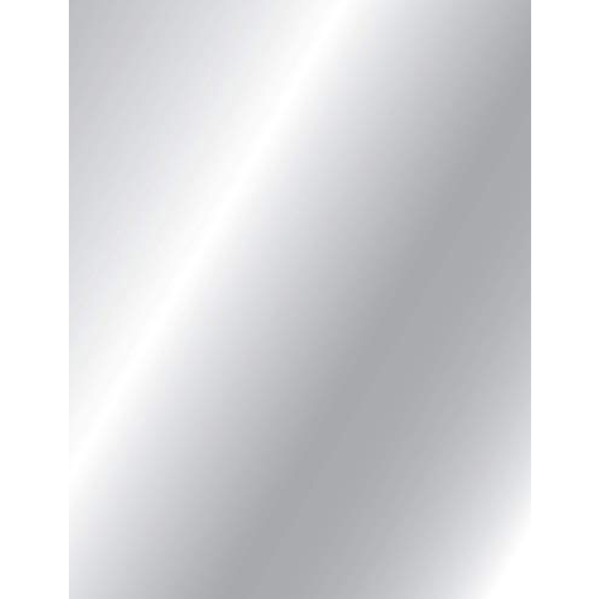 Mirror Silver Metallic Mirricard Cardstock - 8.5 X 11 inch - 100 lb / 12Pt - 10 Sheets from Cardstock Warehouse