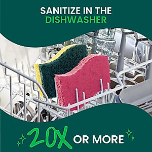 Scotch-Brite Brite Delicate Care Scrub Sponge 3/Pkg, 3 Count (Pack of 1)