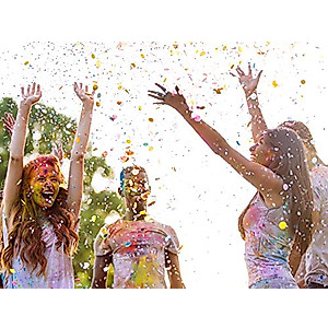 TECCA Confetti - Premium Quality Colorful Tissue Paper Confetti Circles - Specially Crafted for Birthdays, Weddings, Baby Showers, Arts & Crafts, Packaging and More!