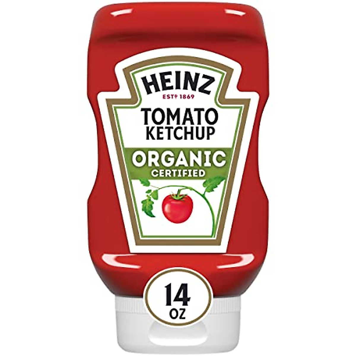 Heinz Organic Tomato Ketchup (14 oz Bottle)