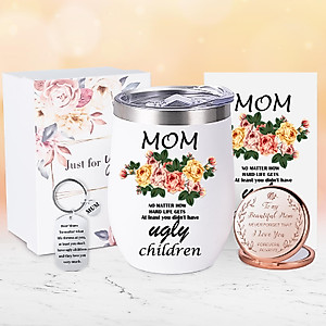 Mothers Day Gifts, Gifts for Mom from Daughter Son, Unique Birthday Gifts Basket Box for Women Mom Wife-Mother's Day, Happy Birthday, Thanking Present