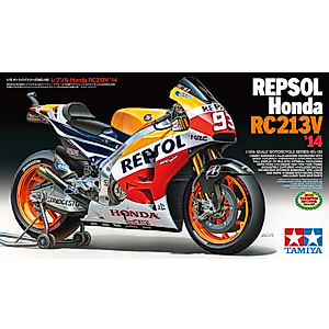 TAMIYA 14130 1/12 Repsol Honda RC213V '14 Motorcycle Plastic Model Kit